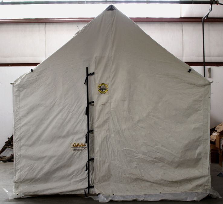 Cabelas Montana Canvas Wall Tent and Frame 10'x12'