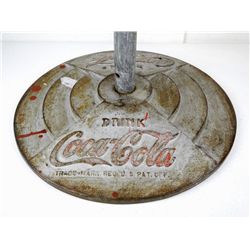 Coca-Cola Cast Iron Sign Base