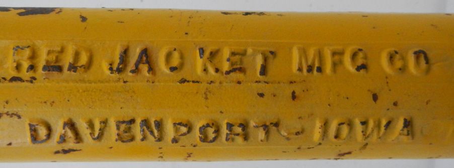 Antique Red Jacket Water Pump