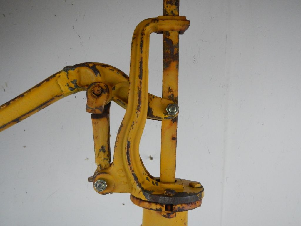 Antique Red Jacket Water Pump