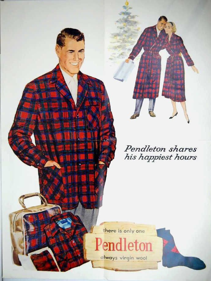 Pendleton Blanket Poster from Butte, Mt