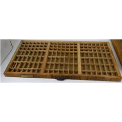 Antique Type-Set- Tray