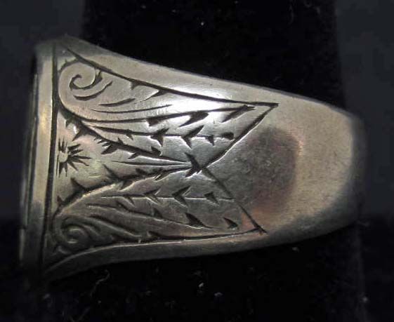 GERMAN NAZI WAFFEN SS OFFICERS RUNIC RING