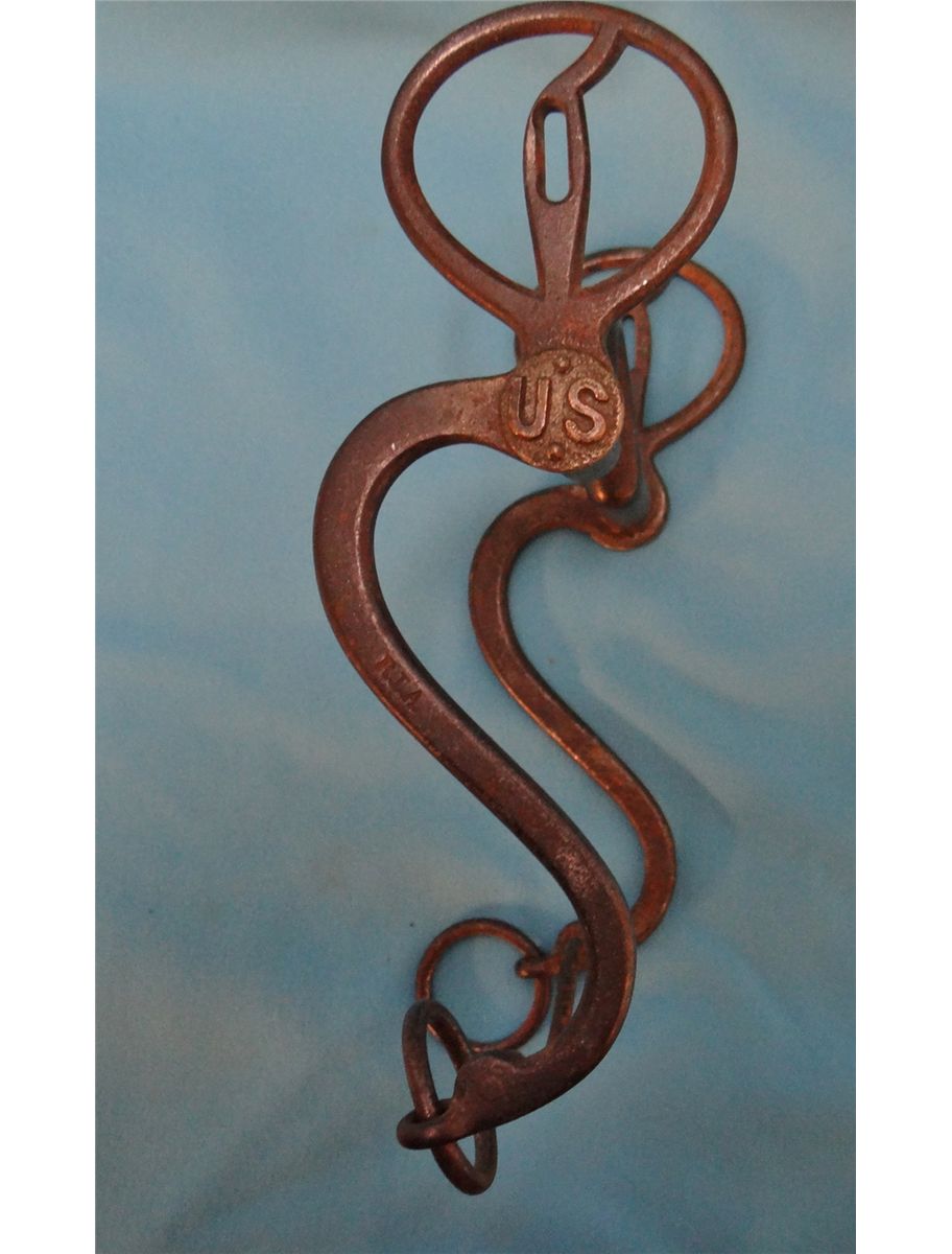 U. S. Cavalry bit, Indian Wars era, high port