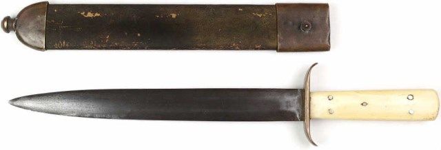 Interesting early frontier knife, unmarked