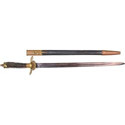 19th C. German Jaeger or hunting sword