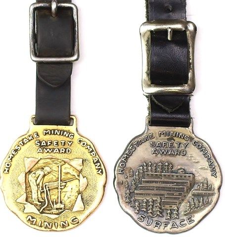 2 antique Homestake Mining Company