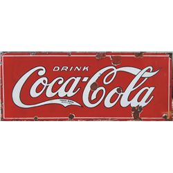 1940-50's Coke porcelain sign