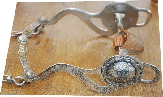 Vogt silver overlaid trophy bit