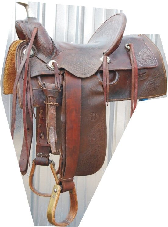 RT Frazier high back saddle