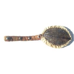 turtle shell Indian dance rattle