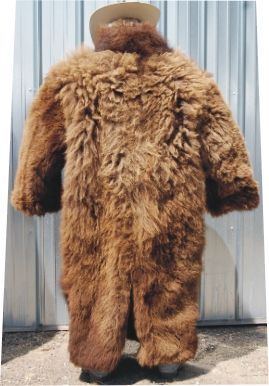 buffalo hide coat, very nice condition