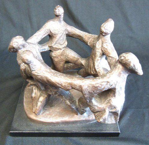 Austin Prodin abstract sculpture ca 1970