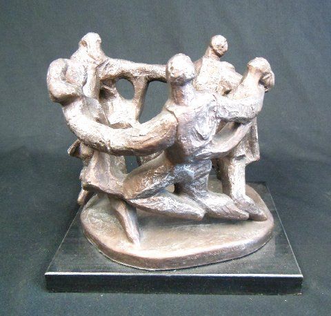 Austin Prodin abstract sculpture ca 1970