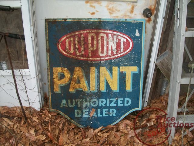 Dupont Paint Sign