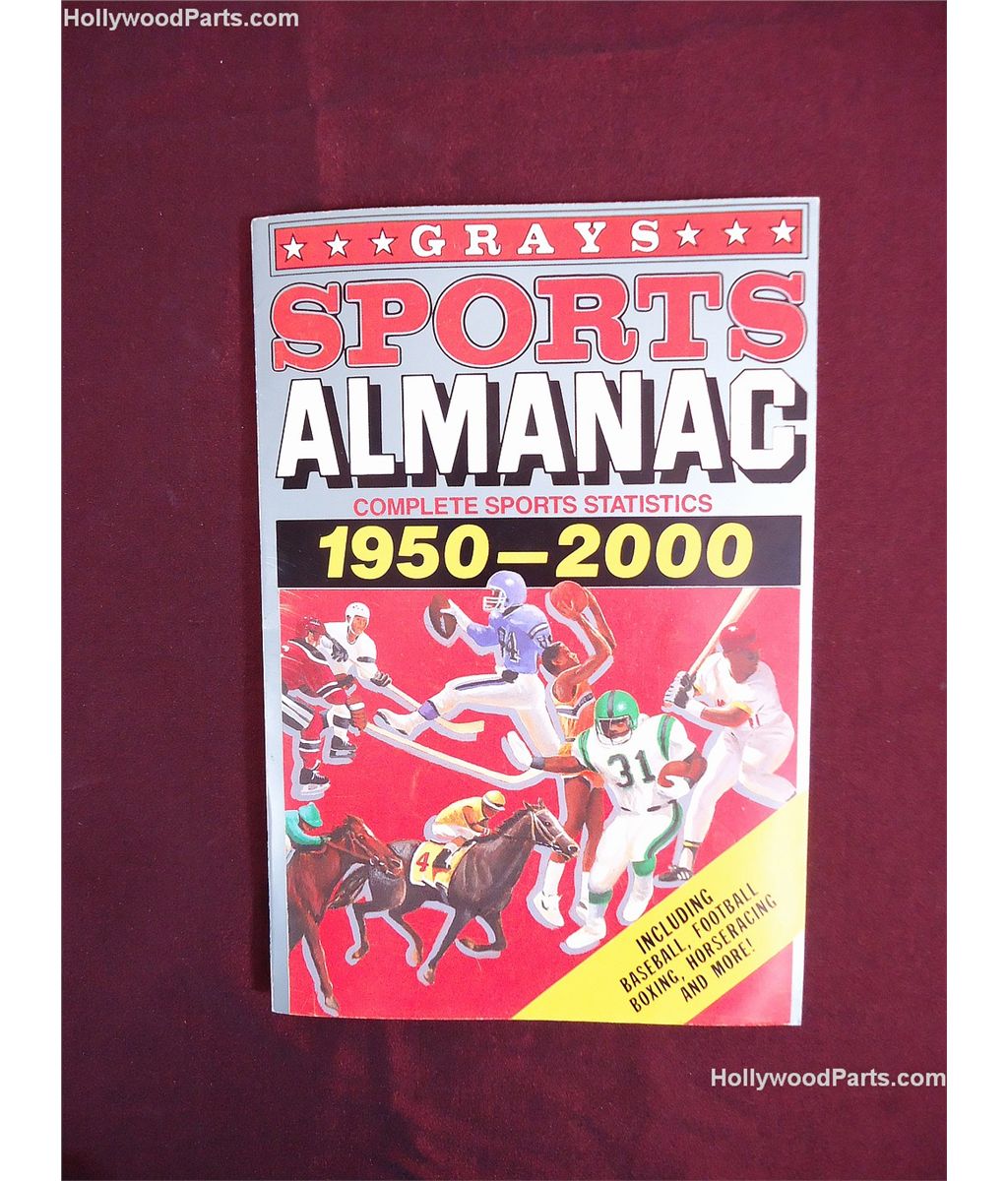 BACK TO THE FUTURE II GRAYS SPORTS ALMANAC