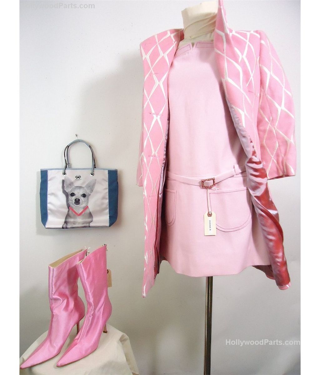 LEGALLY BLONDE 2 ELLE (REESE WITHERSPOON) BUBBLE GUM PINK COSTUME (DOUBLE)