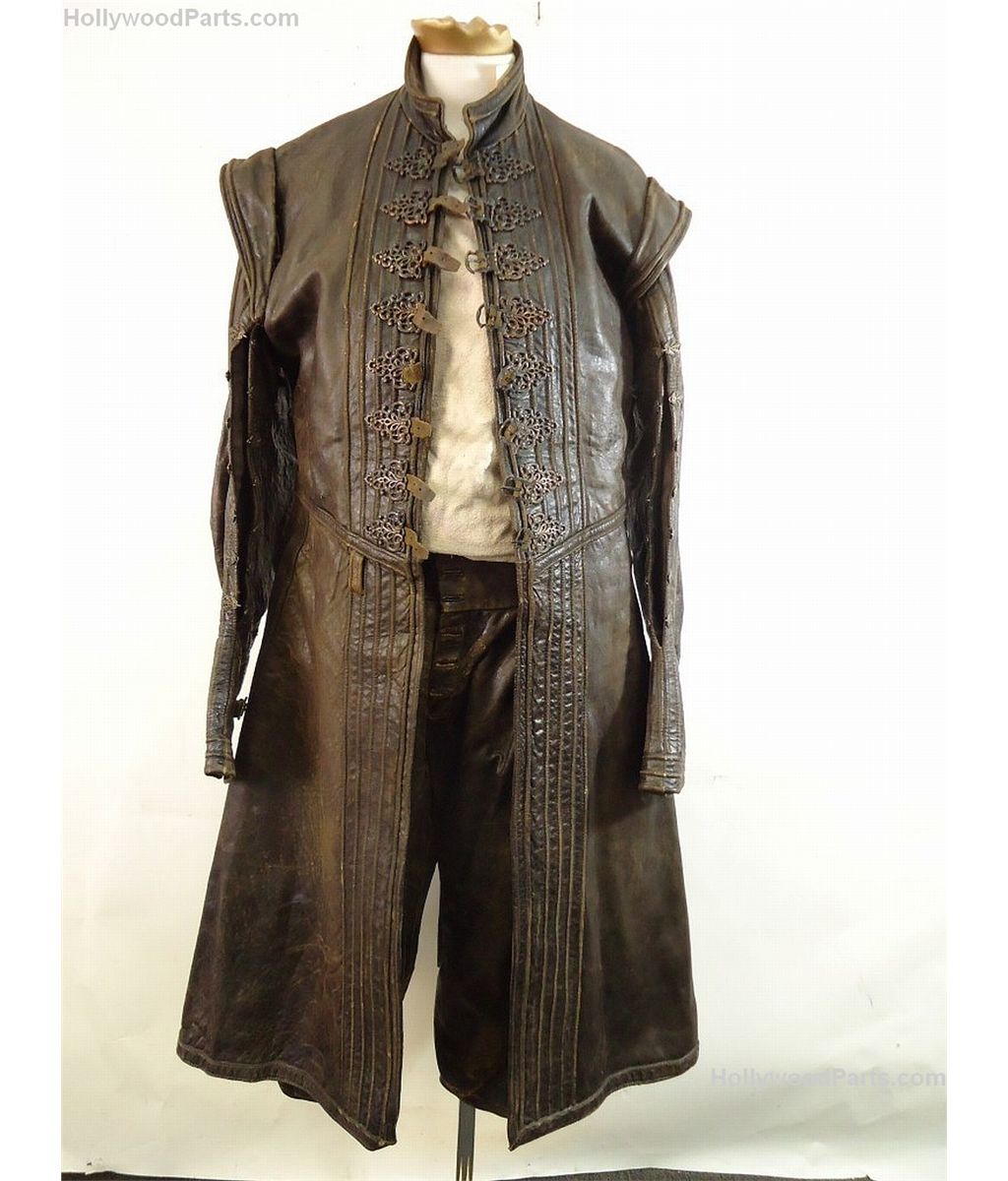 MAN IN THE IRON MASK ARAMIS (JEREMY IRONS) BROWN LEATHER PERIOD COSTUME