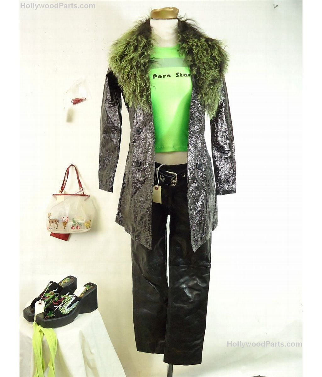 STIGMATA FRANKIE (PATRICIA ARQUETTE) BLACK AND GREEN OUTFIT