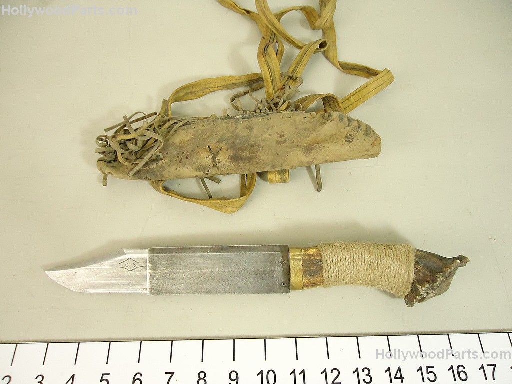 WINDTALKERS Pvt. Ben YAHZEE (Adam Beach) KNIFE RIGGED