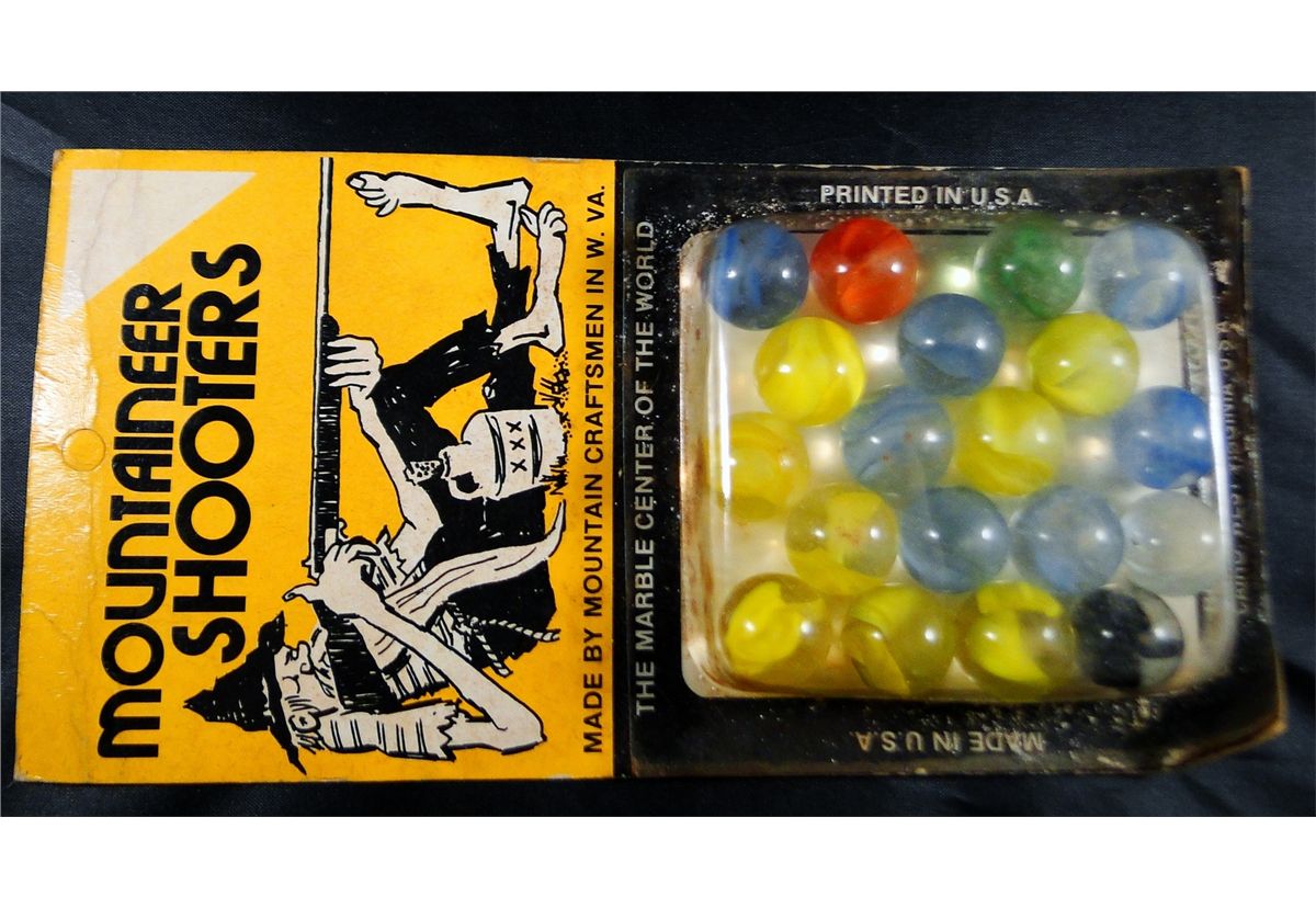 Marbles: Lot #77. Bogard Mountaineer Shooters package
