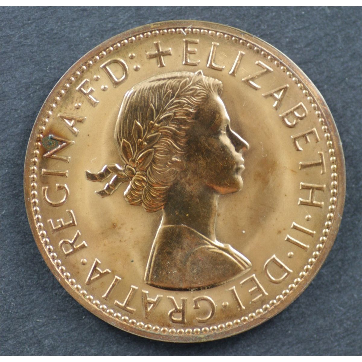 Australia 1957 Perth Penny Proof Australia 1957 Perth Penny Proof