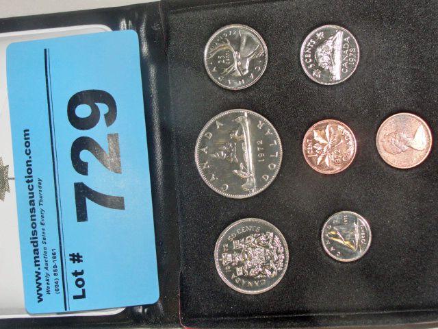 1973 royal canadian mint coin set