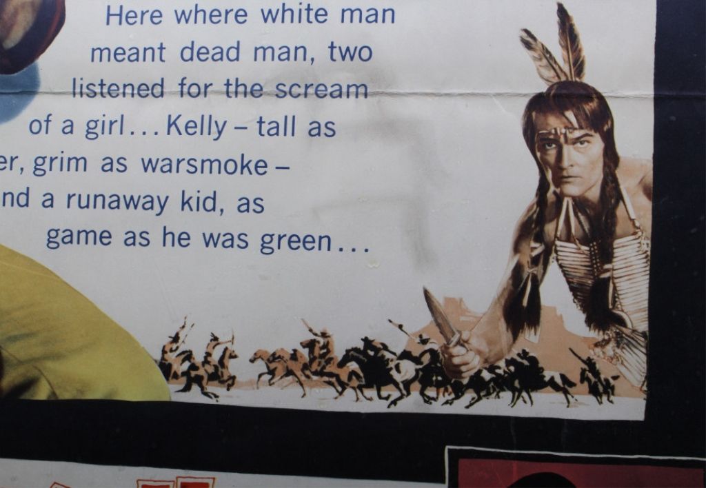 "Yellowstone Kelly" Original Movie Poster (1959)