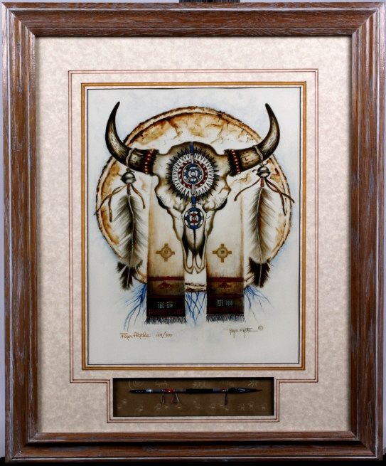 "Black War Bonnet" by Roger Flythe