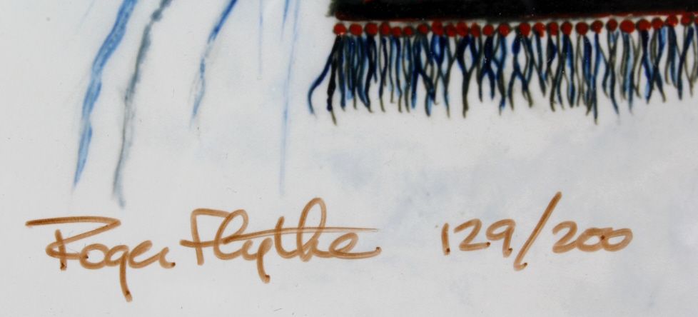 "Black War Bonnet" by Roger Flythe