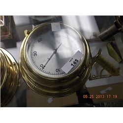 BRASS SHIP THERMOMETER