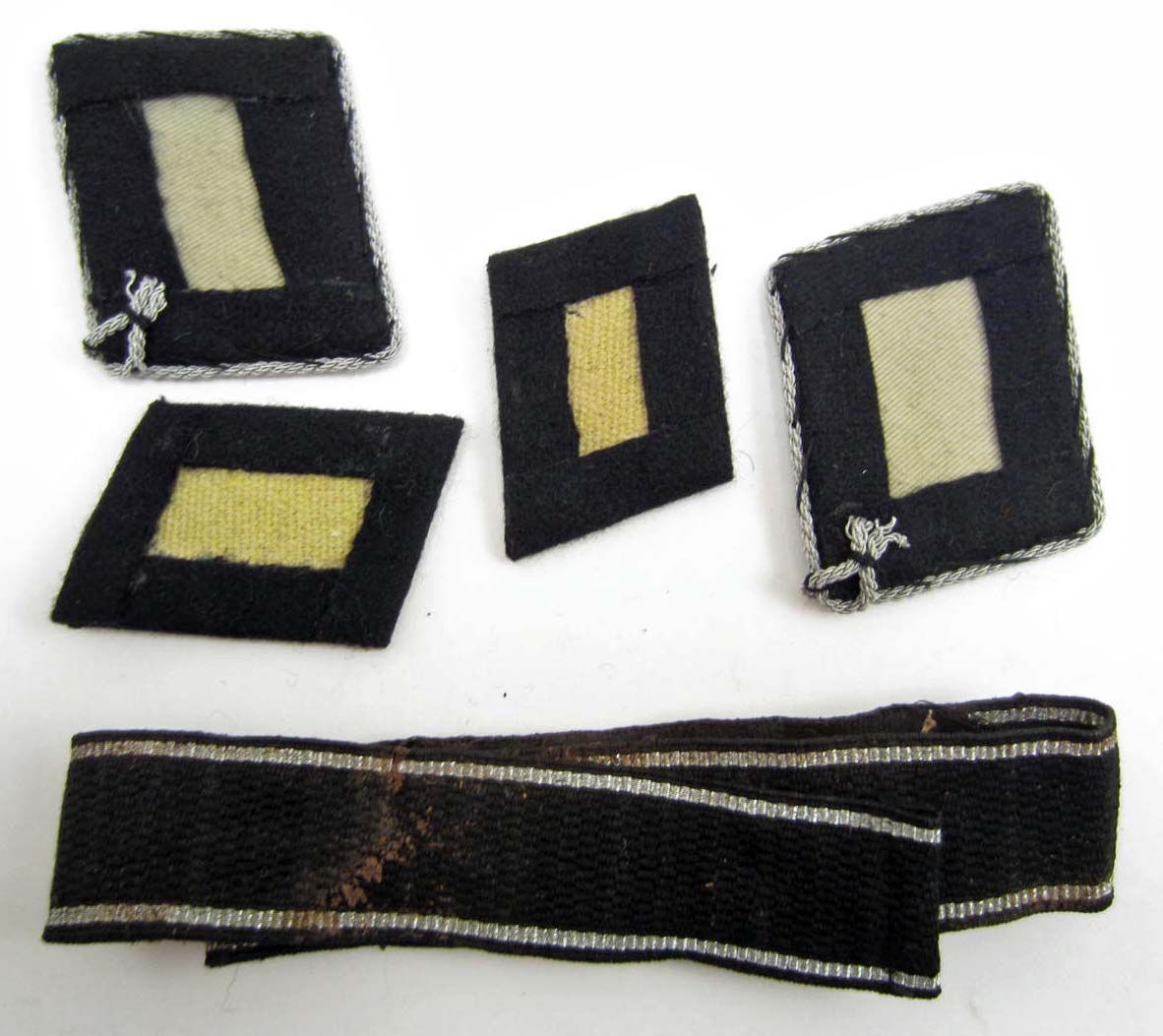 GERMAN NAZI WAFFEN SS - SCHULE TOLZ OFFICERS CUFF TITLE