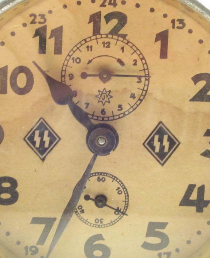 GERMAN NAZI SS ALARM CLOCK