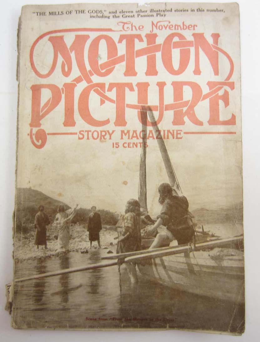 VERY RARE 1913 MOTION PICTURE STORY MAGAZINE - PRE CHARLIE CHAPLIN