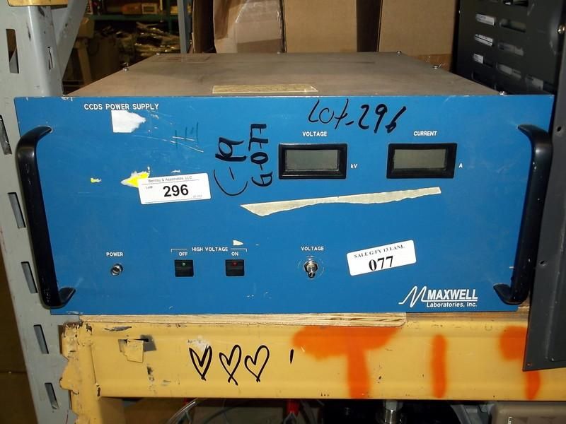 Maxwell Labs CCDS Power Supply (print sequence:) G077