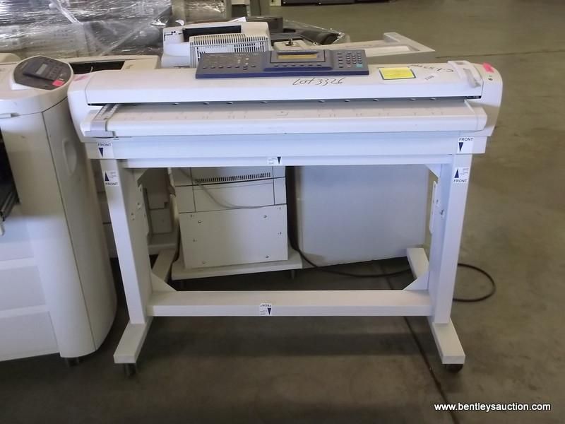 Xerox YWC-1 Wide Format Scan System Plotter S865399 (print sequence:) 55496
