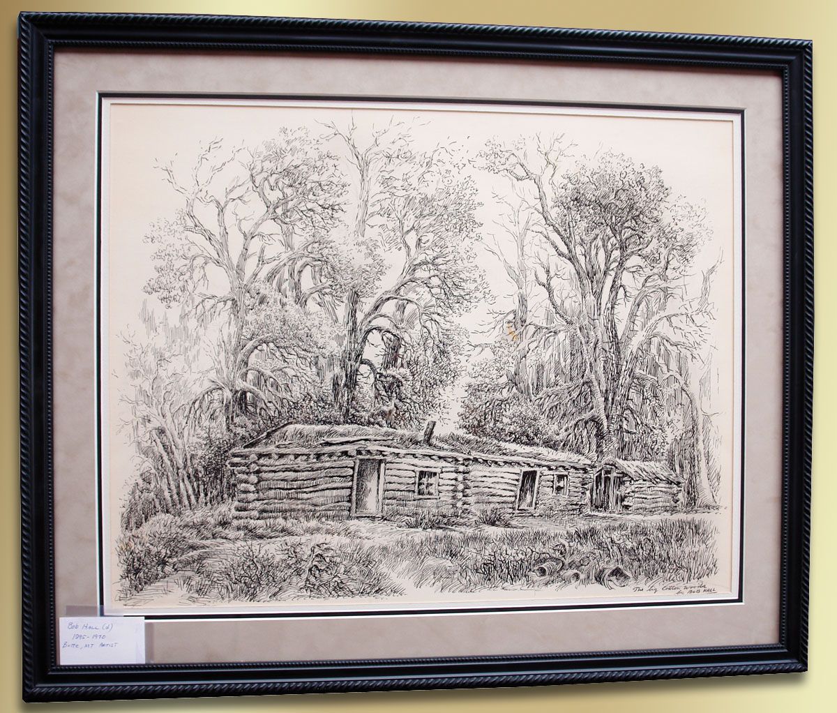 Original pen & ink by R.H. "Bob" Hall