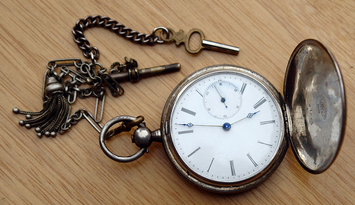Pre 1860 Swiss Key Wind pocket watch