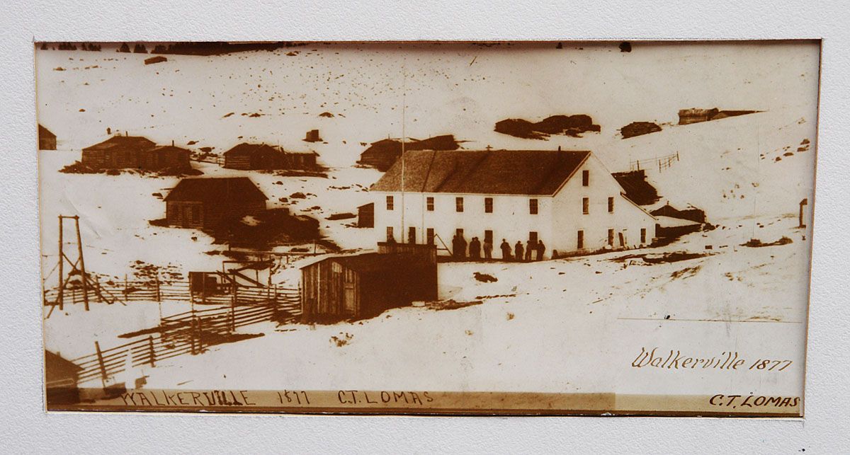 Photo of Walkerville Montana Territory 1877