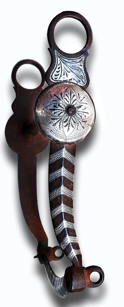 Buermann, Star AB mark, sterling inlaid, half breed bit