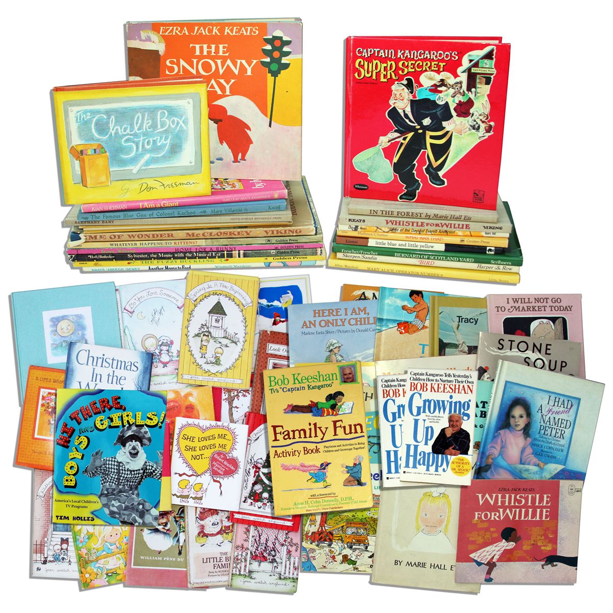 Robert Keeshan Authored Children's Books -- Plus Large Lot of Children ...