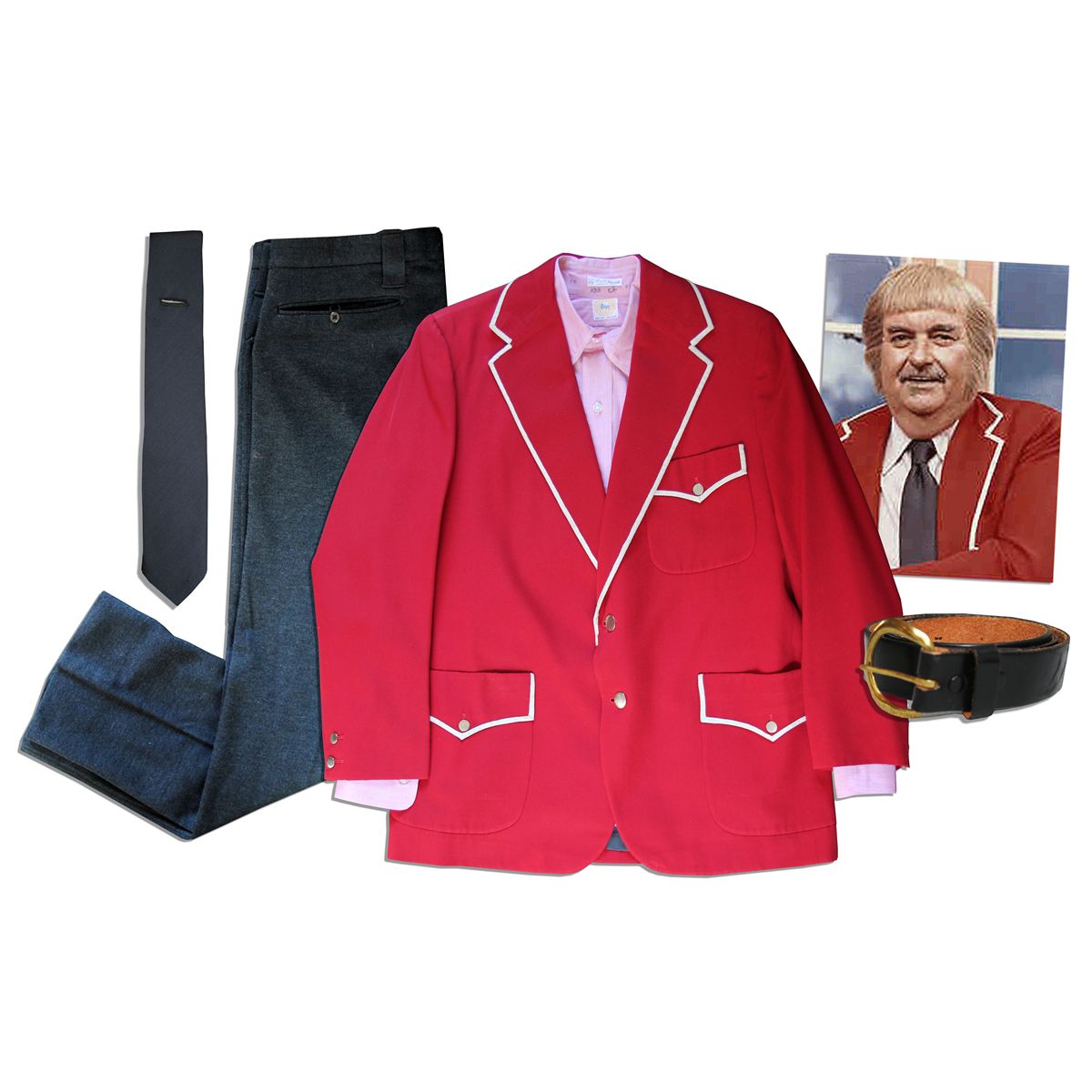 Famous Red Jacket Costume Screen-Worn by Bob Keeshan on Captain Kangaroo