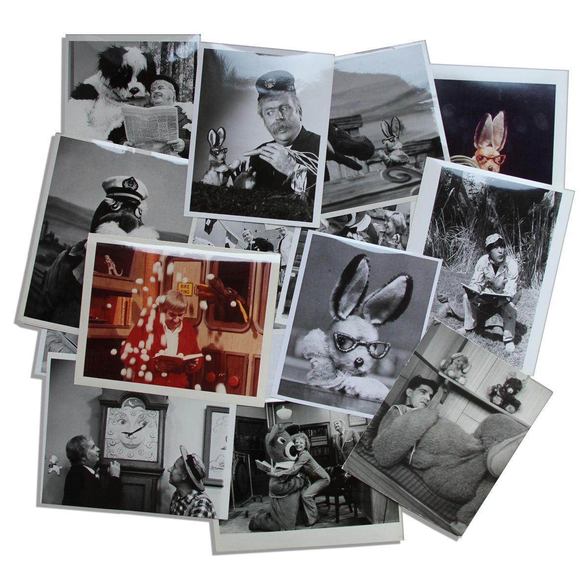 Bob Keeshan's File Folder of Captain Kangaroo Photos Heavily Featuring ...