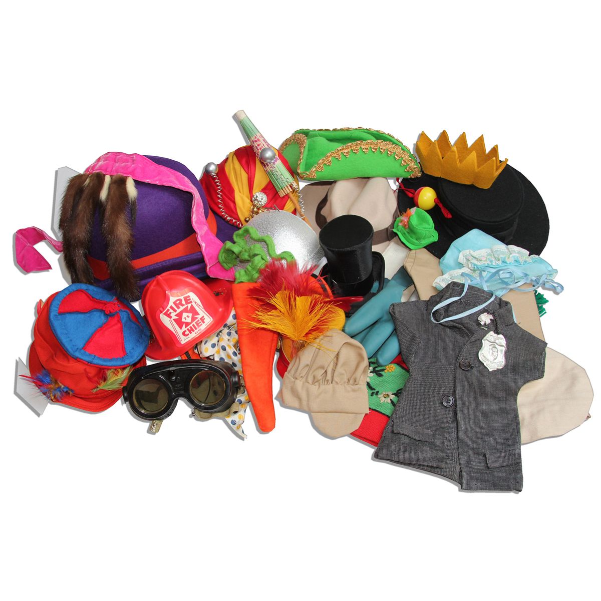 Giant Collection of Puppet Hats & Costumes From Captain Kangaroo ...