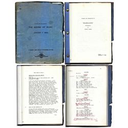 ''The Sound of Music'' Script Used in the Actual Production of the 1964 ...