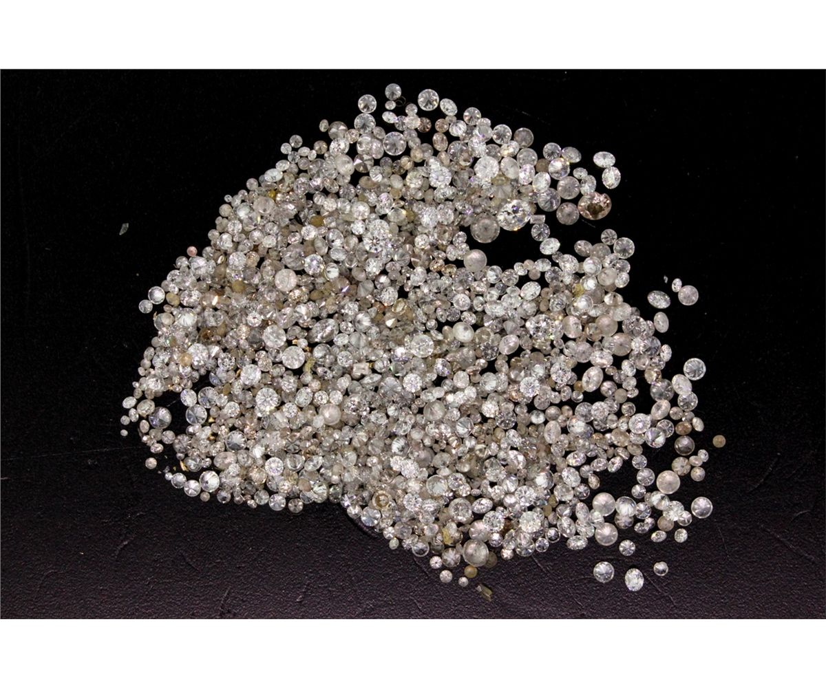 LOOSE DIAMONDS: Approx. 43.12cttw loose round brilliant cut diamond ...