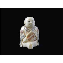 Carved Bone Netsuke Figure
