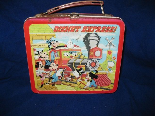 Vintage Metal Lunch Box,"Disney Express"