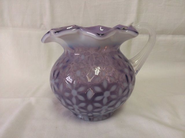 Fenton Pitcher - Purple