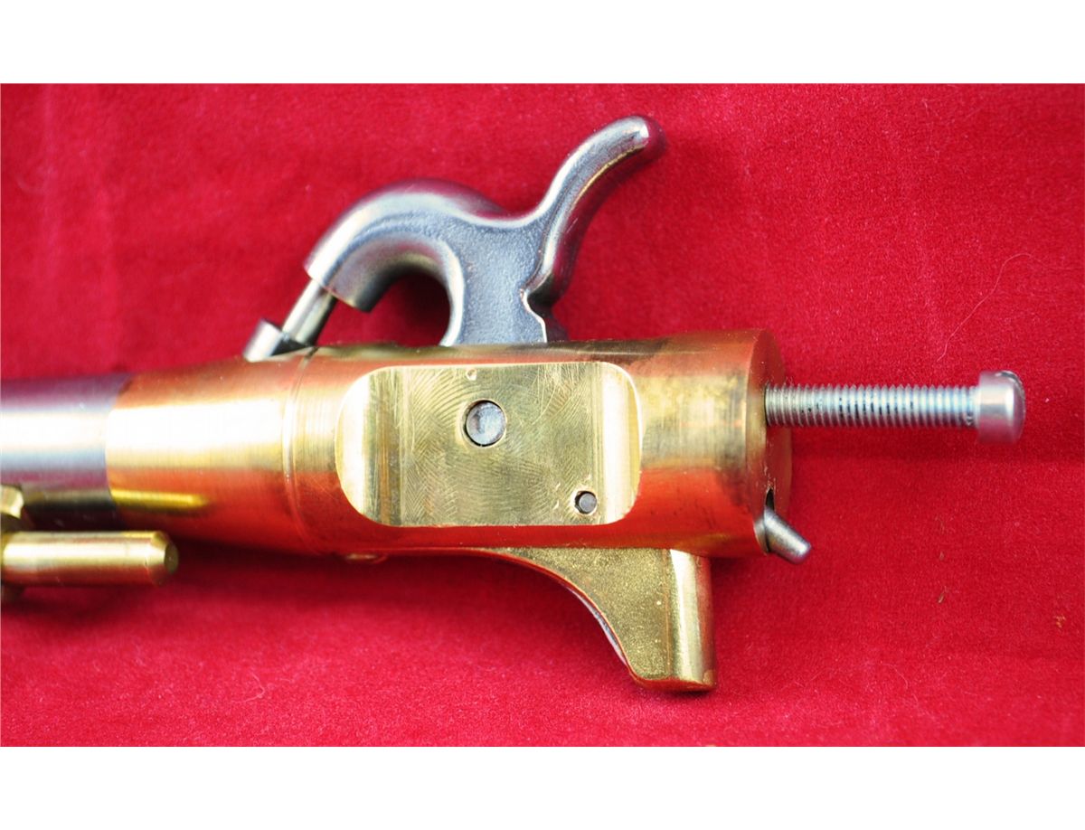 Brass and Steel Black Powder Pistol, Barrel Only